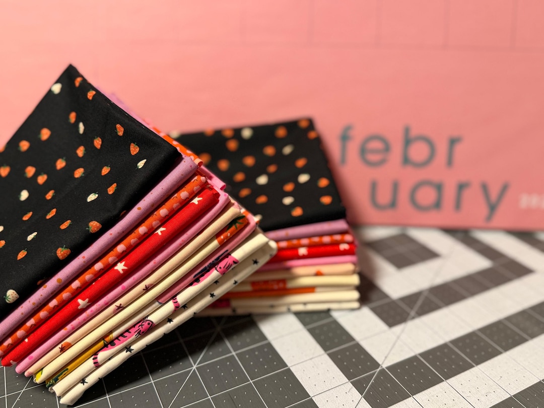 Love Ruby Star Bundle- 10 Fat Quarter Bundle | Ruby Star Society - Etsy