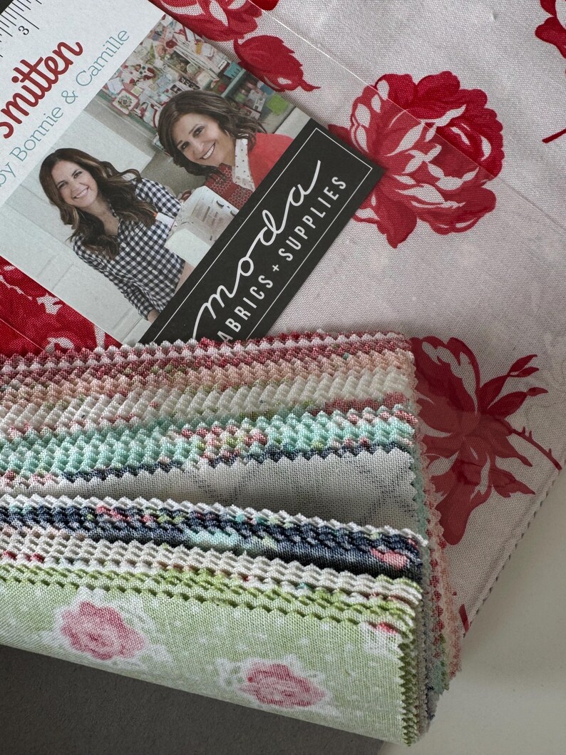 Smitten Layer Cake- Bonnie & Camille for Moda Fabrics (rare, Out of ...