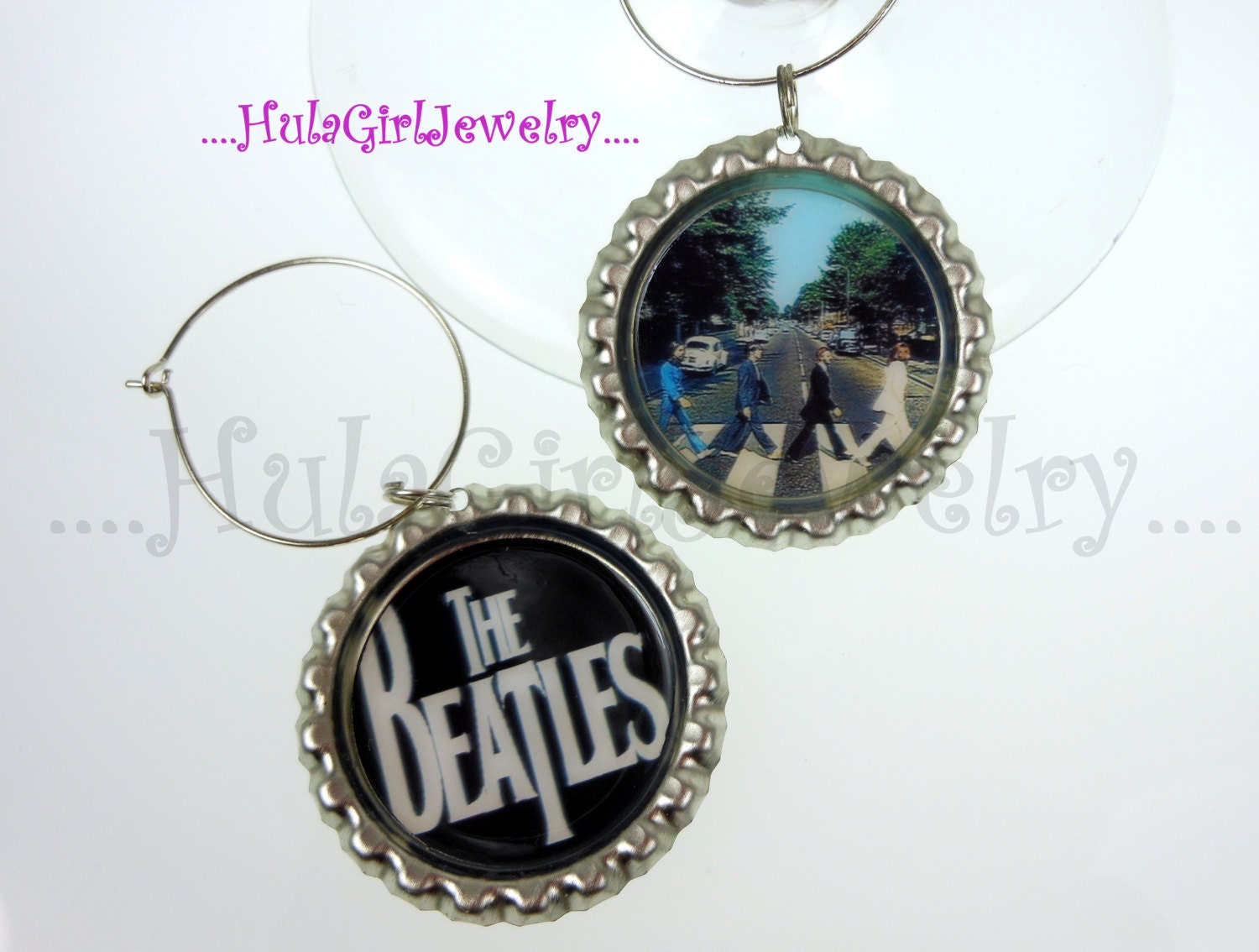 The Beatles Wine Charms, John Lennon, Rock and Roll, Icons, Famous ...