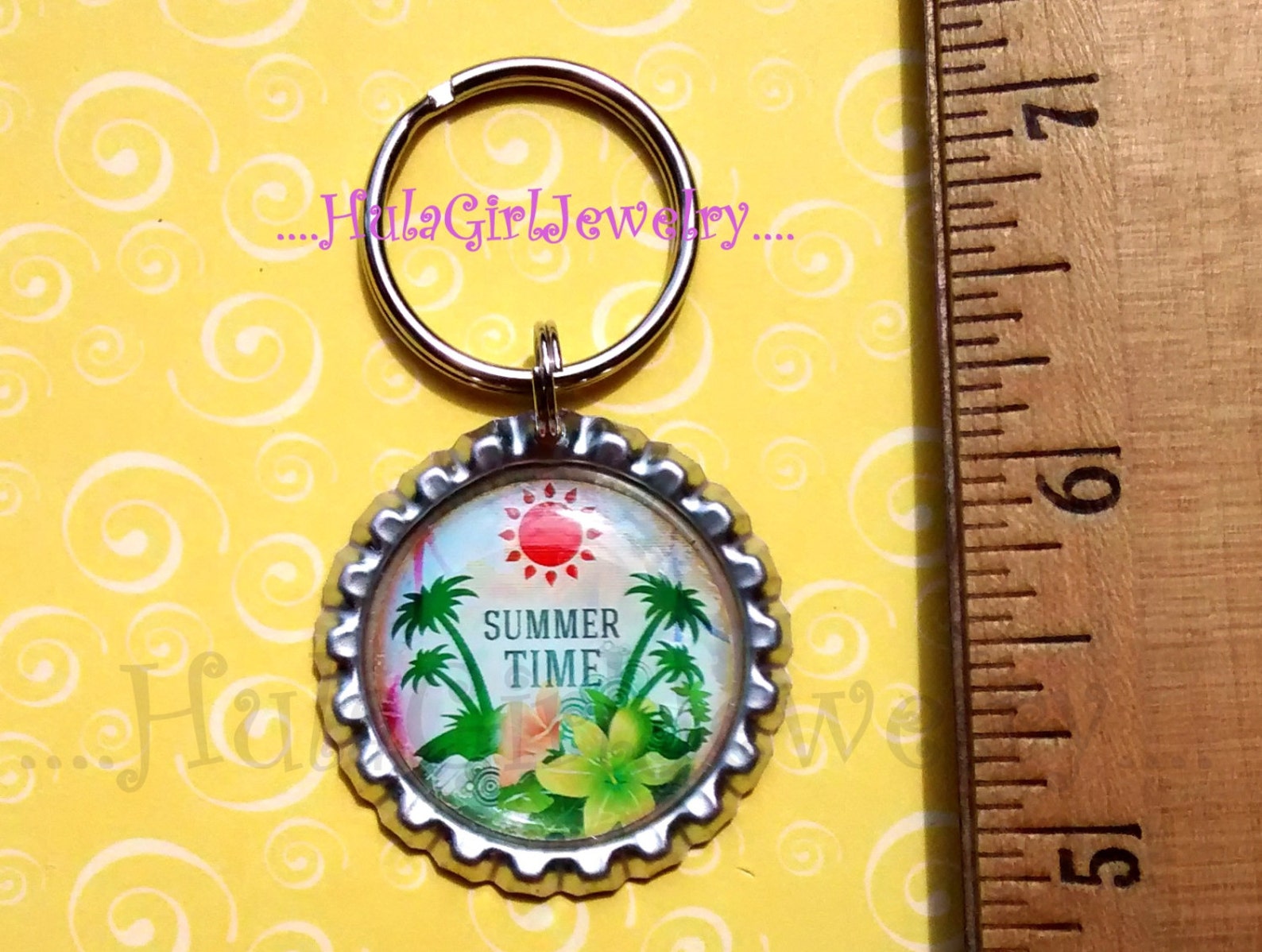 Summer Time Fun Key Chain, Paradise, Fun, Flip Flops, Margaritaville ...