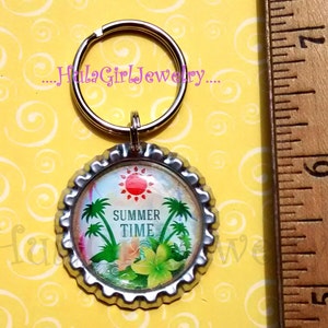 Summer Time Fun Key Chain, Paradise, Fun, Flip Flops, Margaritaville ...
