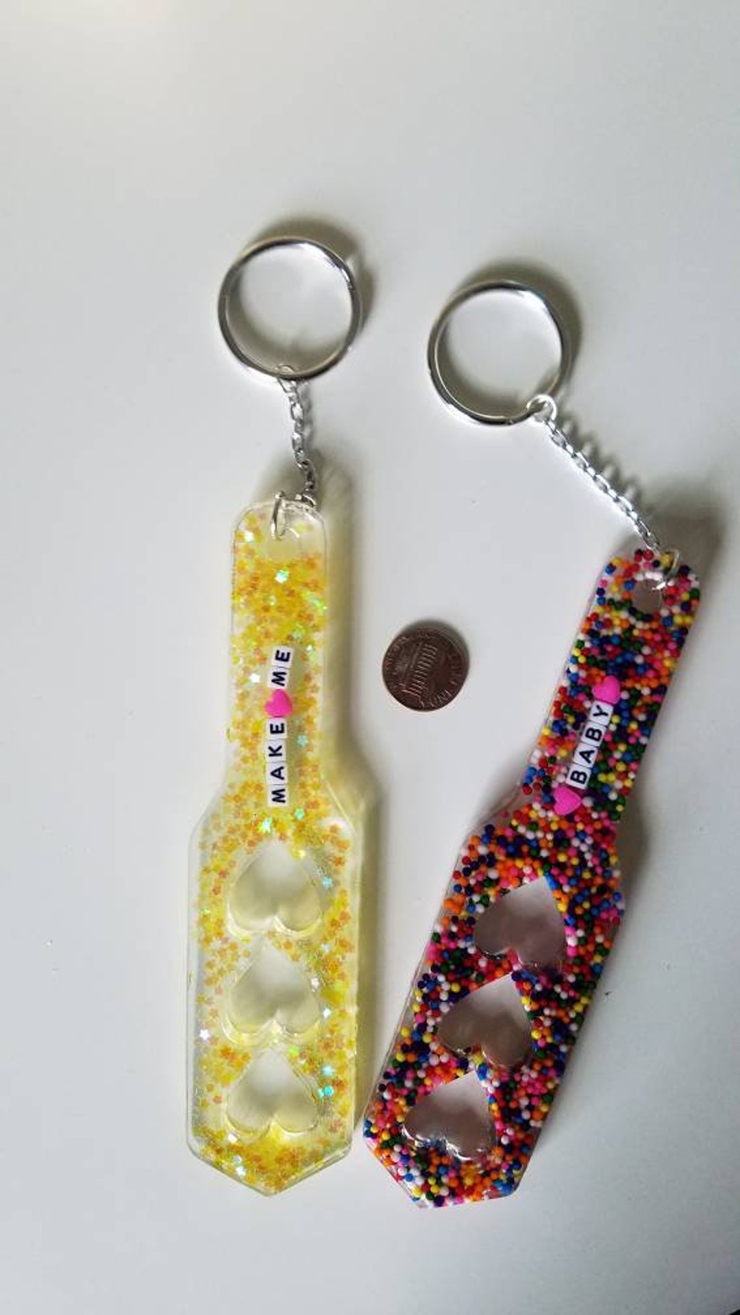 Brat Paddle Keychain - Etsy