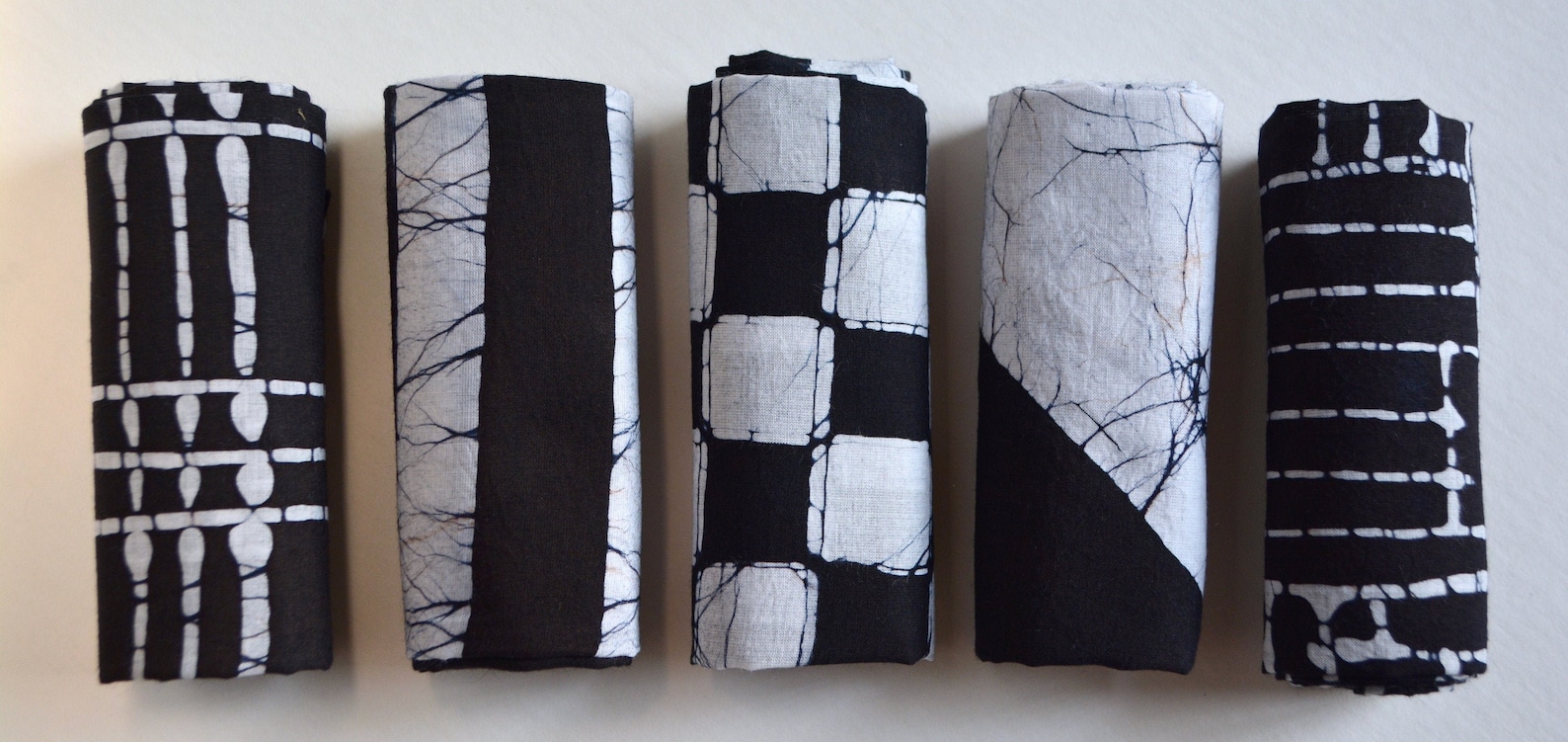 Batik Plaid Pocket Square, Cotton Bandana, Hand Made Pocket Squares ...