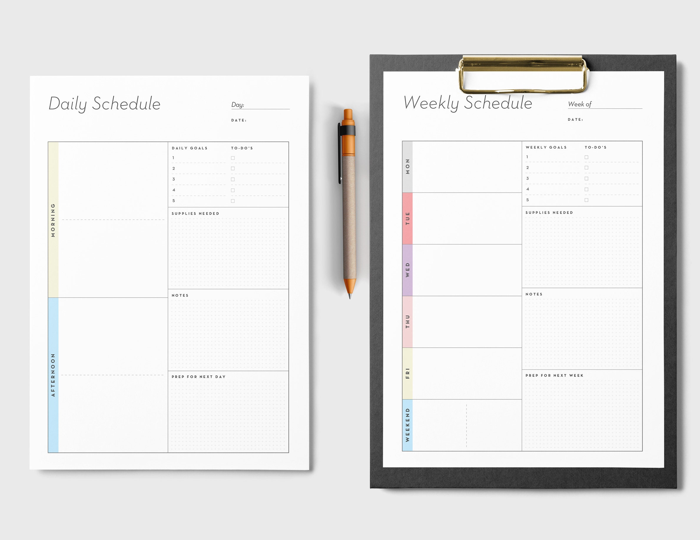 Editable Lesson Plan Templates, Printable Lesson Plans, Homeschool ...