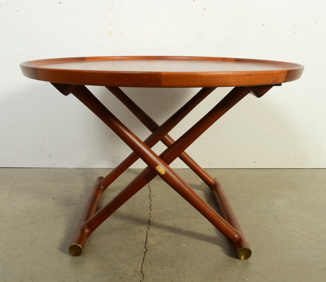 Mogens Lassen Egyptian Table in Teak Coffee Table A.J. - Etsy