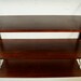 Rosewood Shelf and Brass Brackets 12 Inch by HG Furniture Hansen ...