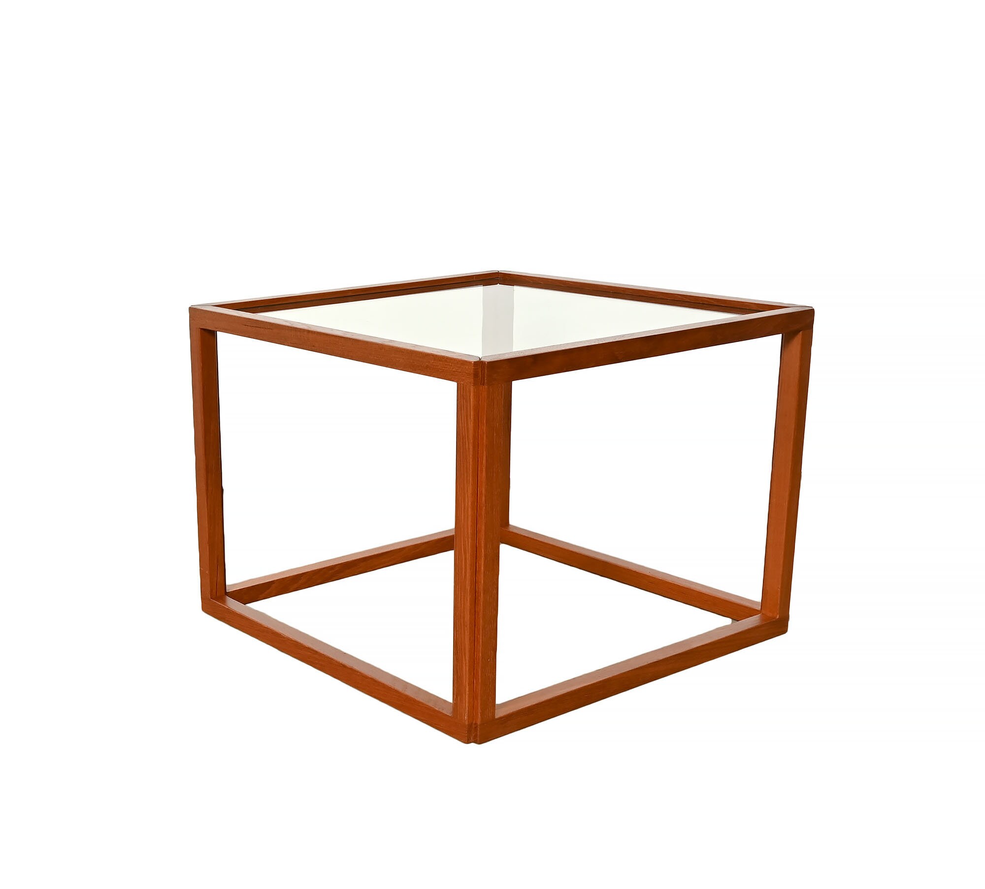 Glass Cube Table