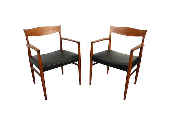 Leather and teak dining chair store