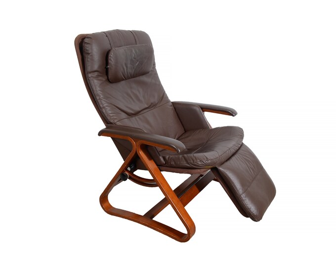 Leather Lounge Chair Backsaver Zero Gravity Chair Danish Modern ...