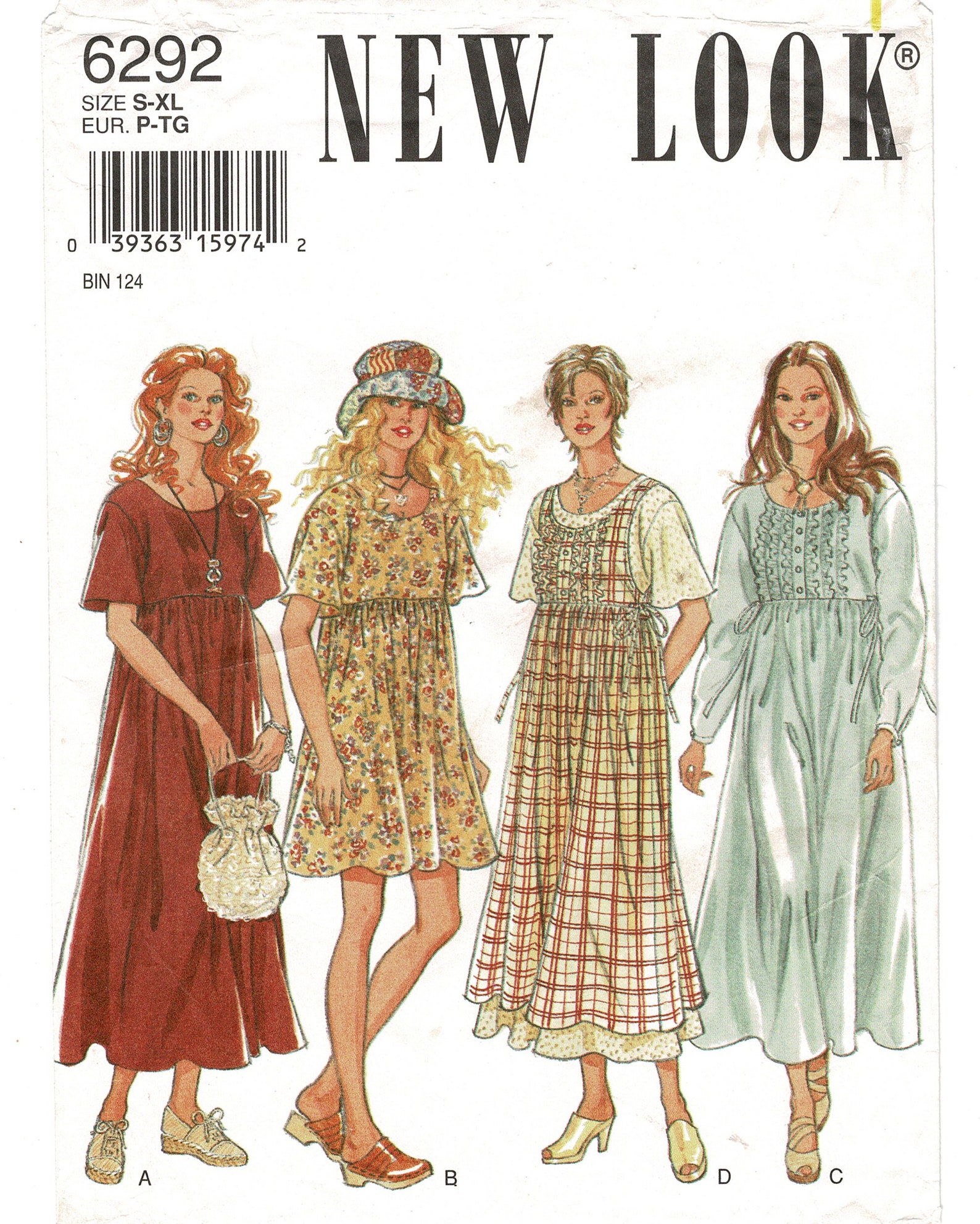 New Look Misses Babydoll Dress 6292-1994 pattern review by nycnicole
