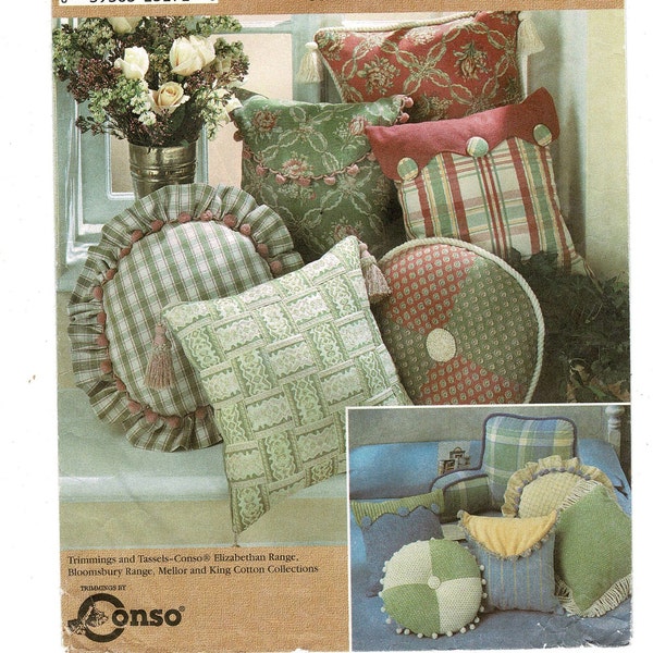 Round Pillow Sewing Pattern - Etsy