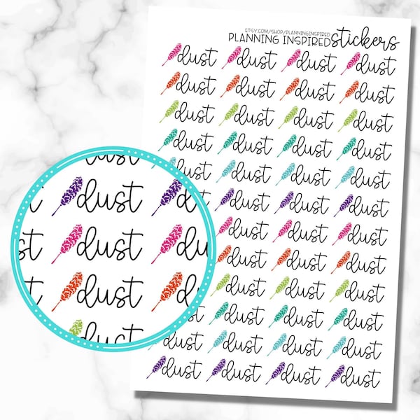 Cleaning Planner Stickers - Etsy