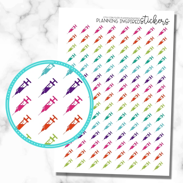 Injection Stickers - Etsy