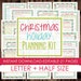 Christmas Planner, Holiday Planner, Printable Christmas Planner Kit ...