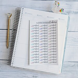 Workout Stickers Exercise Stickers Set of 45 Exercise - Etsy