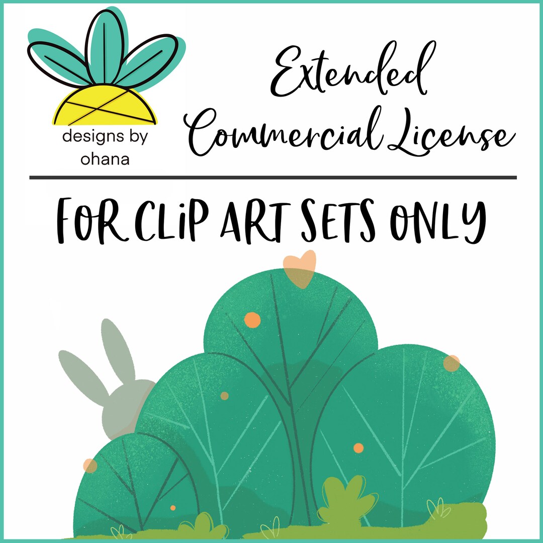 Extended License | Commercial Use License | No Credit | Commercial Use ...
