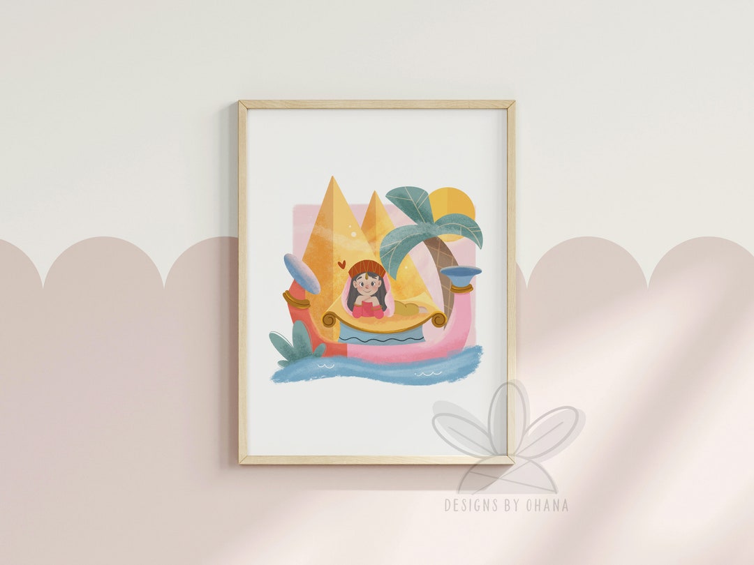 Egypt Art Print | It's a Small World | Printable Art | Magic Kingdom ...
