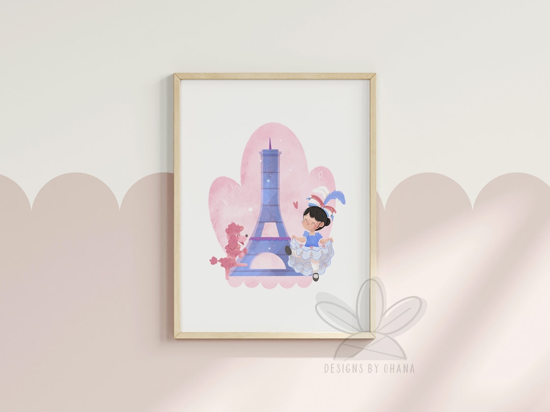 France Art Print | It's a Small World | Printable Art | Small World ...
