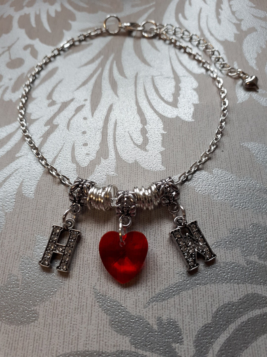 Rhinestone Hotwife Ankle Chain ~threesome Ankle Chain ~MFM ~ Hotwife ...