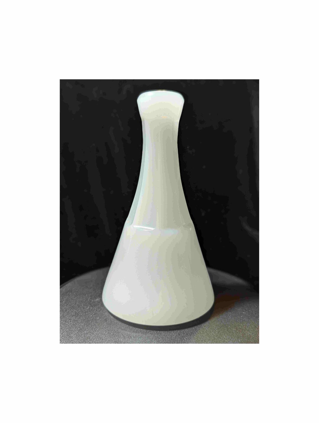 Victorian Clambroth Barber's Bottle. Milk Glass Barber's Bottle ...