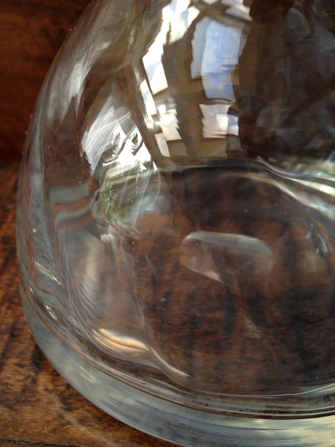 Vintage Clear Glass Cruet Bottle/jar - Etsy