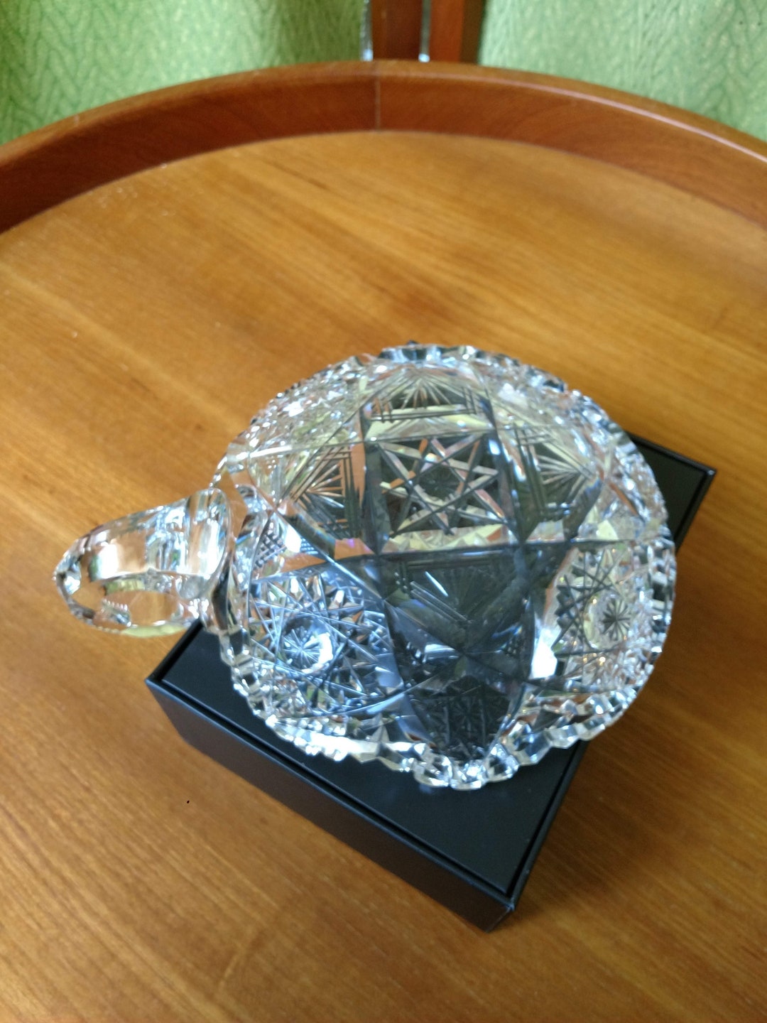 Cut Glass Noddy / Bon Bon Dish - American Brilliant Point - Etsy