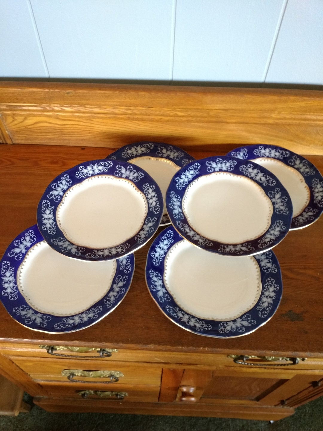 Zsolnay Hungary PECS Dessert Plates - Etsy