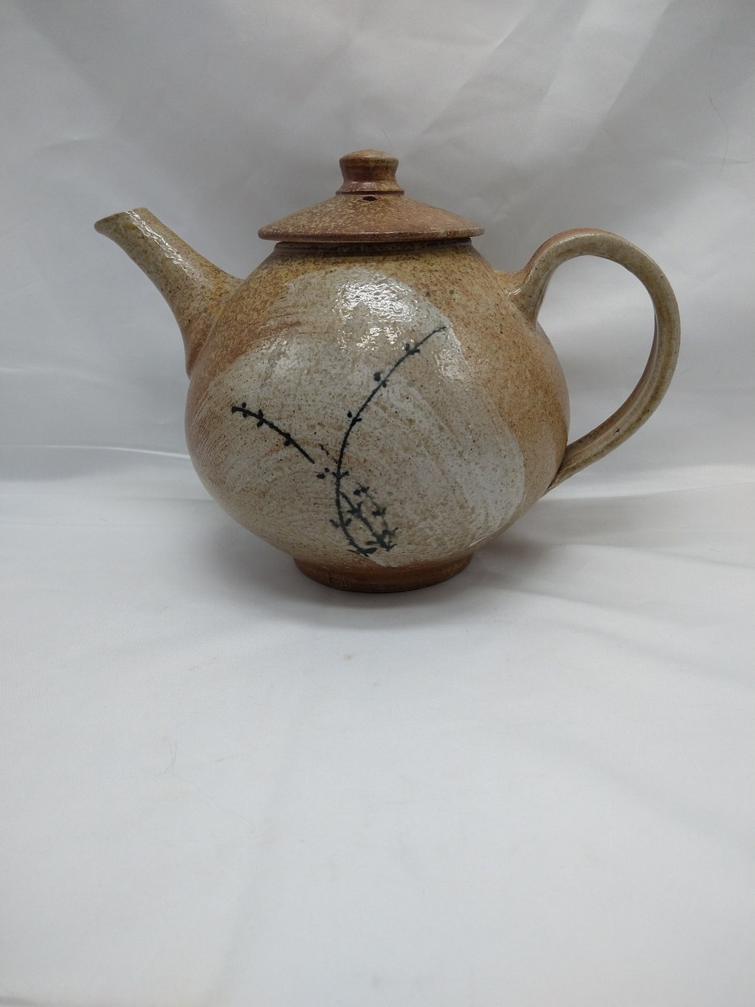 Tim Andrews Studio Pottery Teaspot. Signed Stoneware Teapot English ...