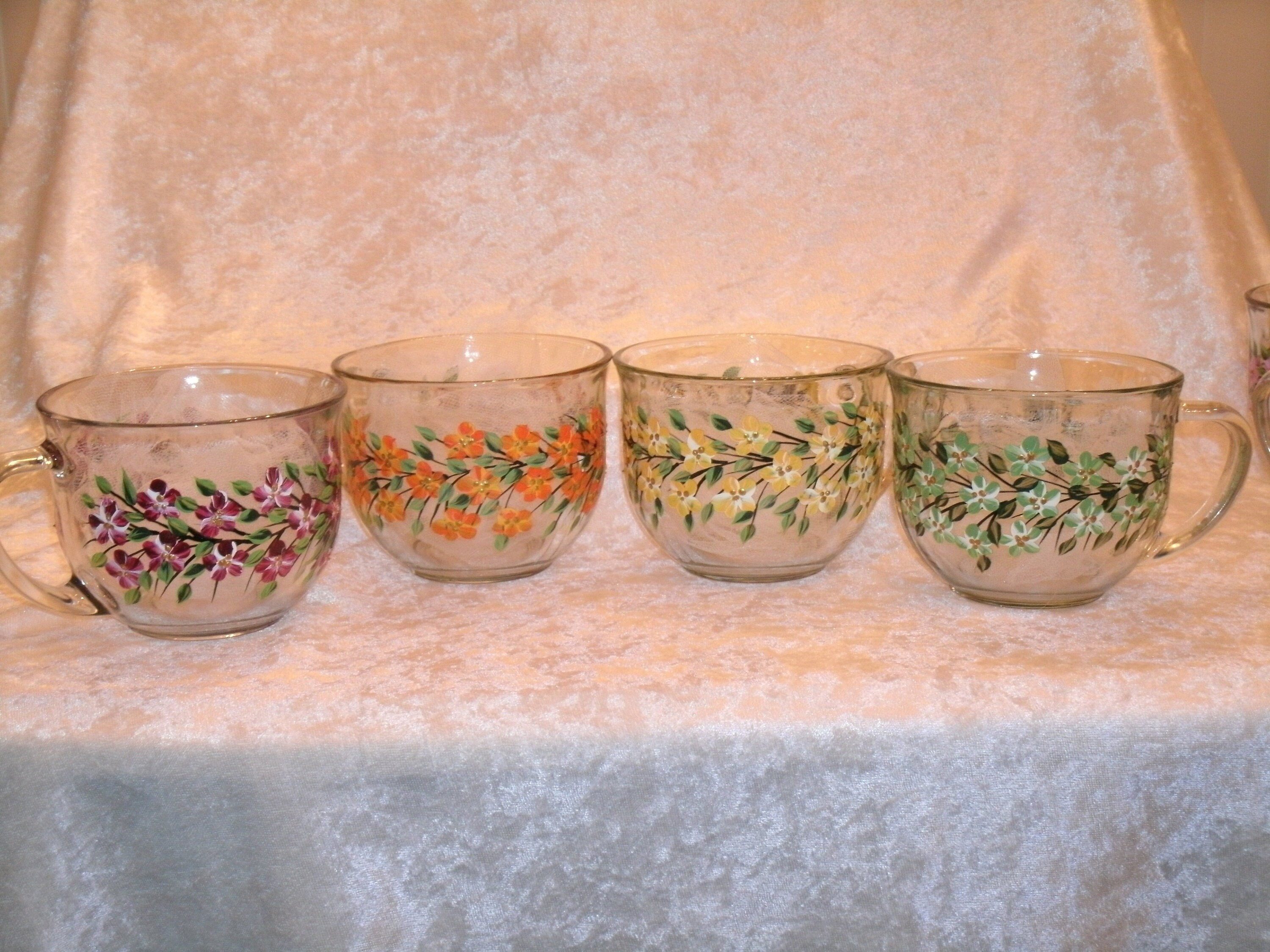 FORGET ME NOT Mugs, Set of Eight - Etsy