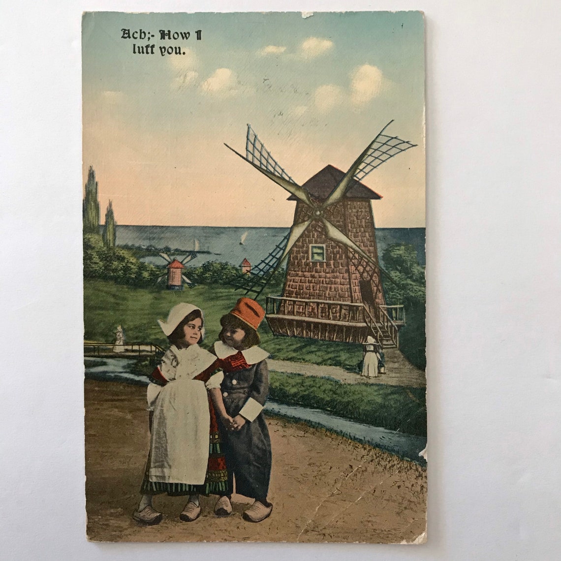 Antique Dutch Postcard Rare Ephemera Unposted | Etsy