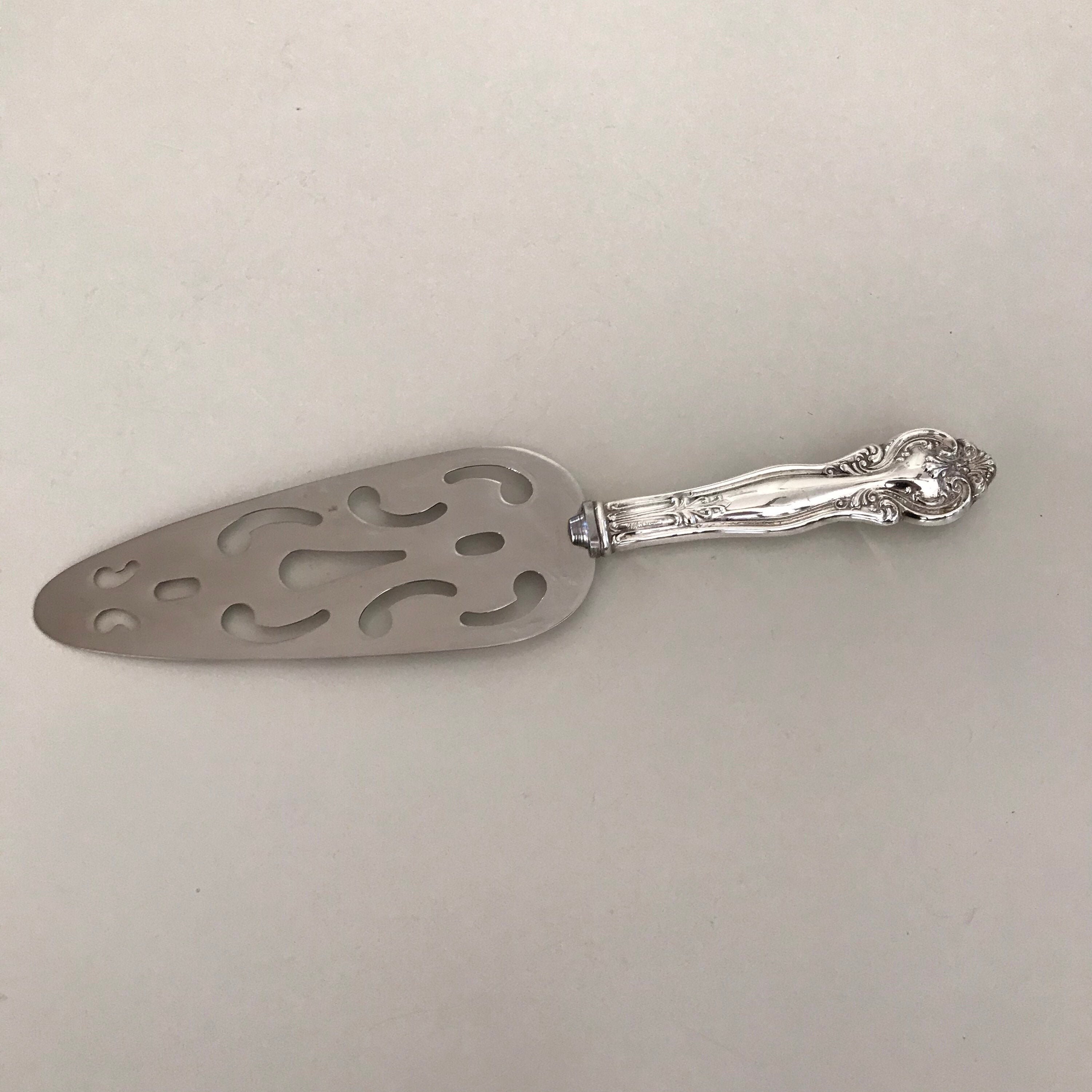Antique Ornate Sterling Handle Cake server pastry server | Etsy