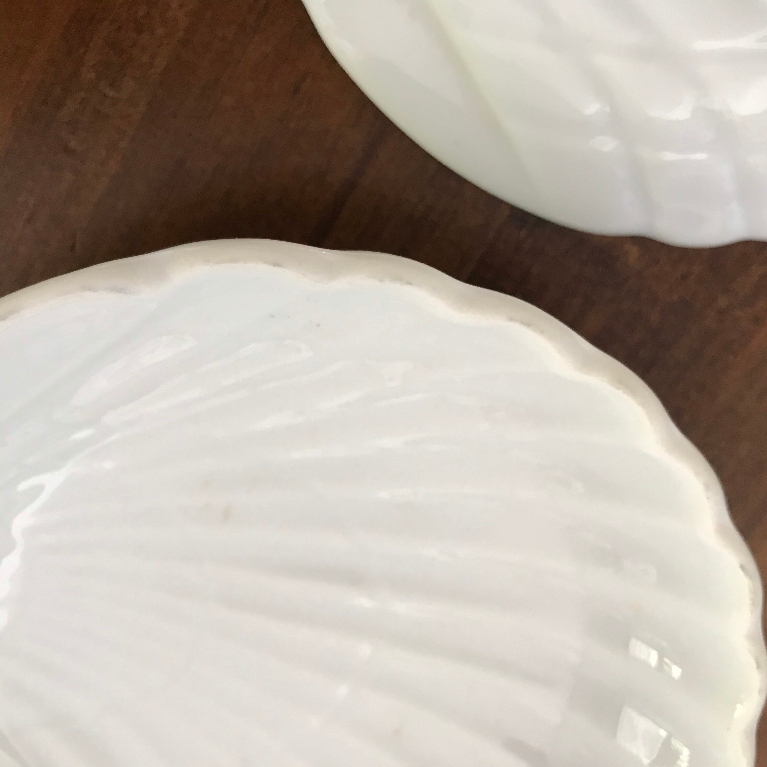 Vintage White Porcelain Shell Trinket Dish - Etsy UK