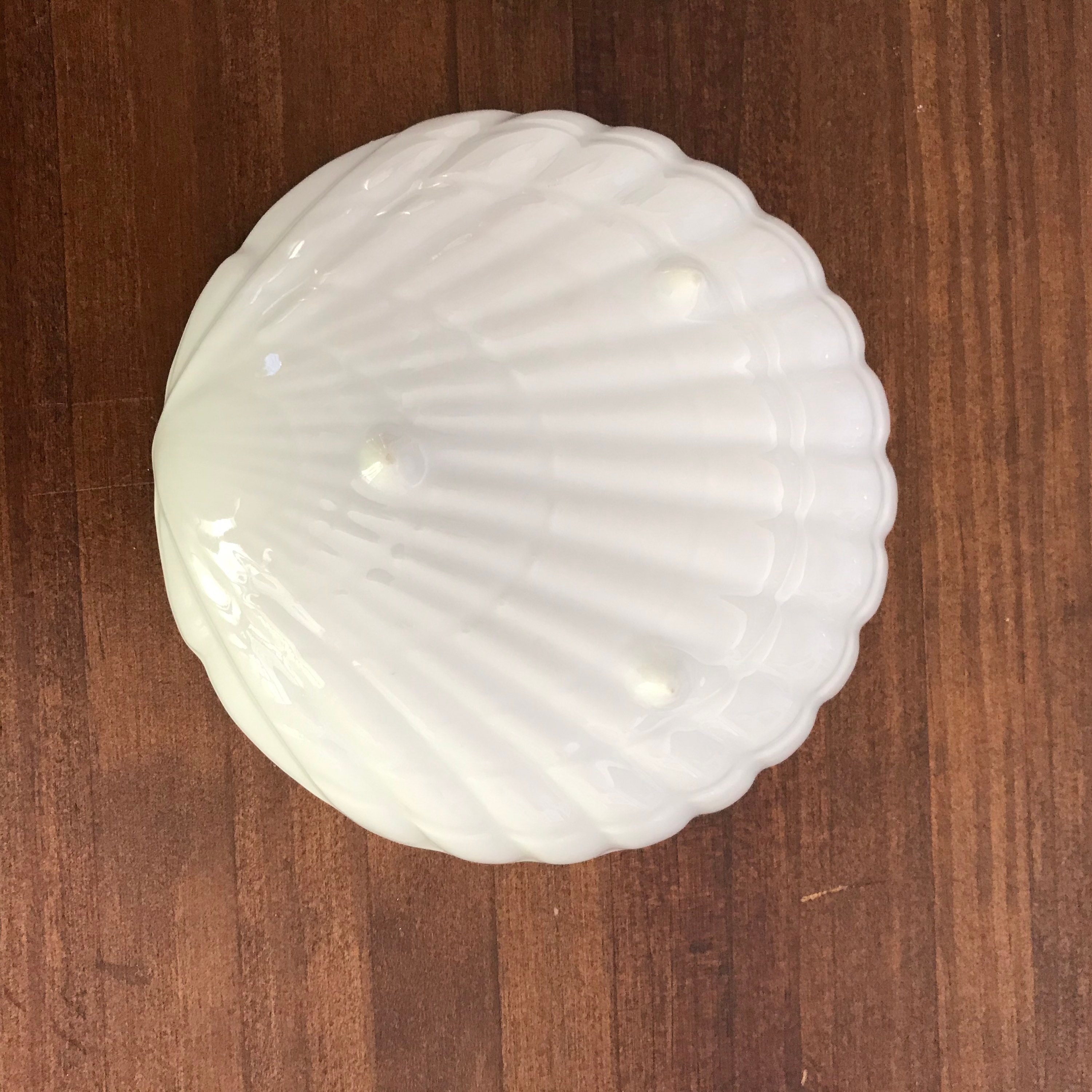 Vintage White Porcelain Shell trinket dish | Etsy