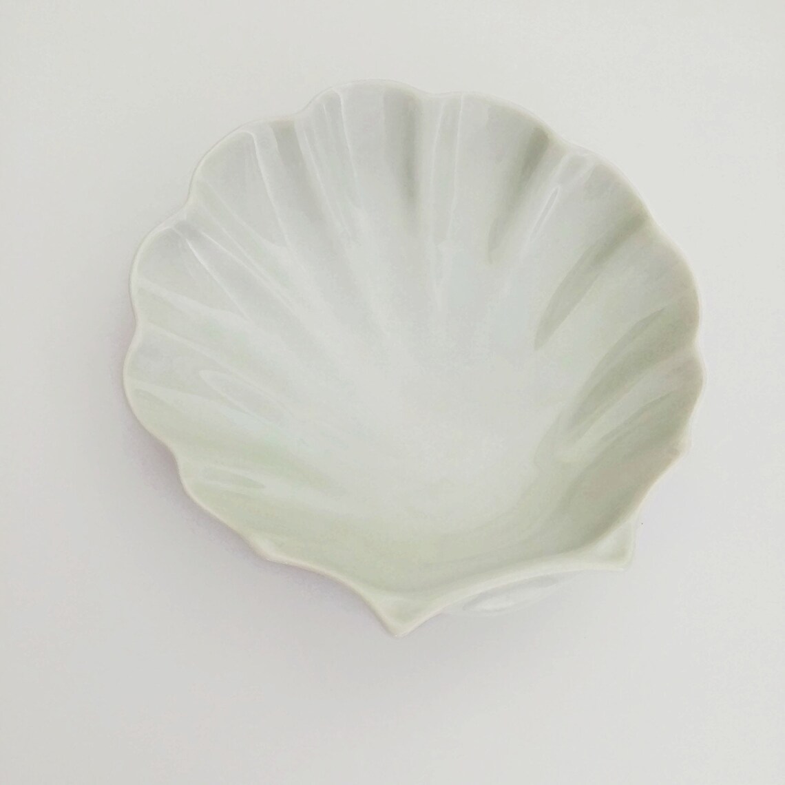 Shell Shaped Dish Trinket Holder Coastal Decor - Etsy