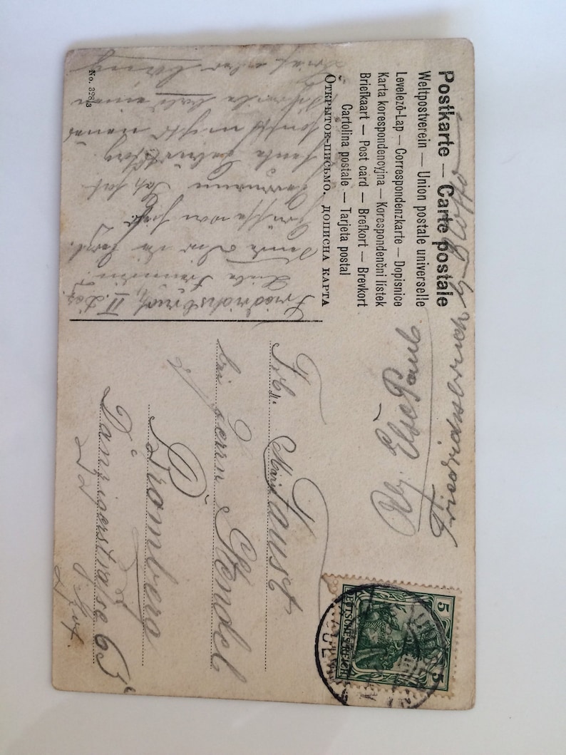Antique German Postcard Vintage Postcards Antique Postcards - Etsy