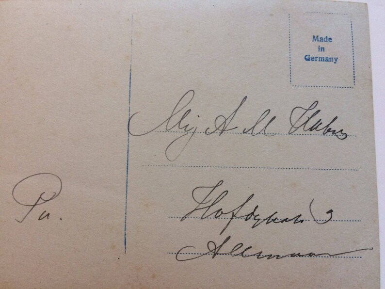 Vintage Gypsy Postcard Photo Postcard Mignon Moreau Paris, German ...