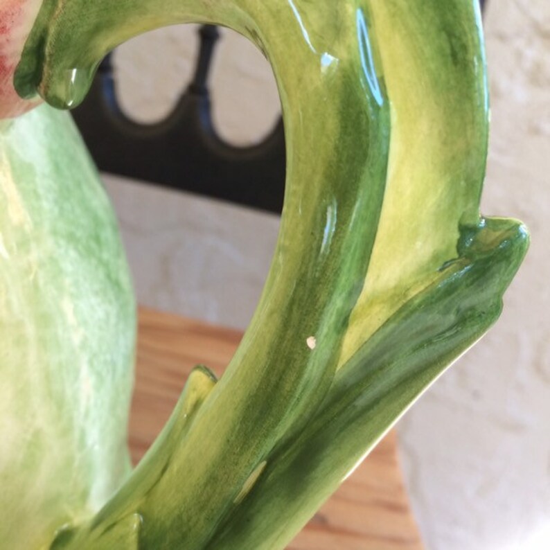 Majolica Frog Pitcher Vintage Italian Pottery San Marco Italy - Etsy