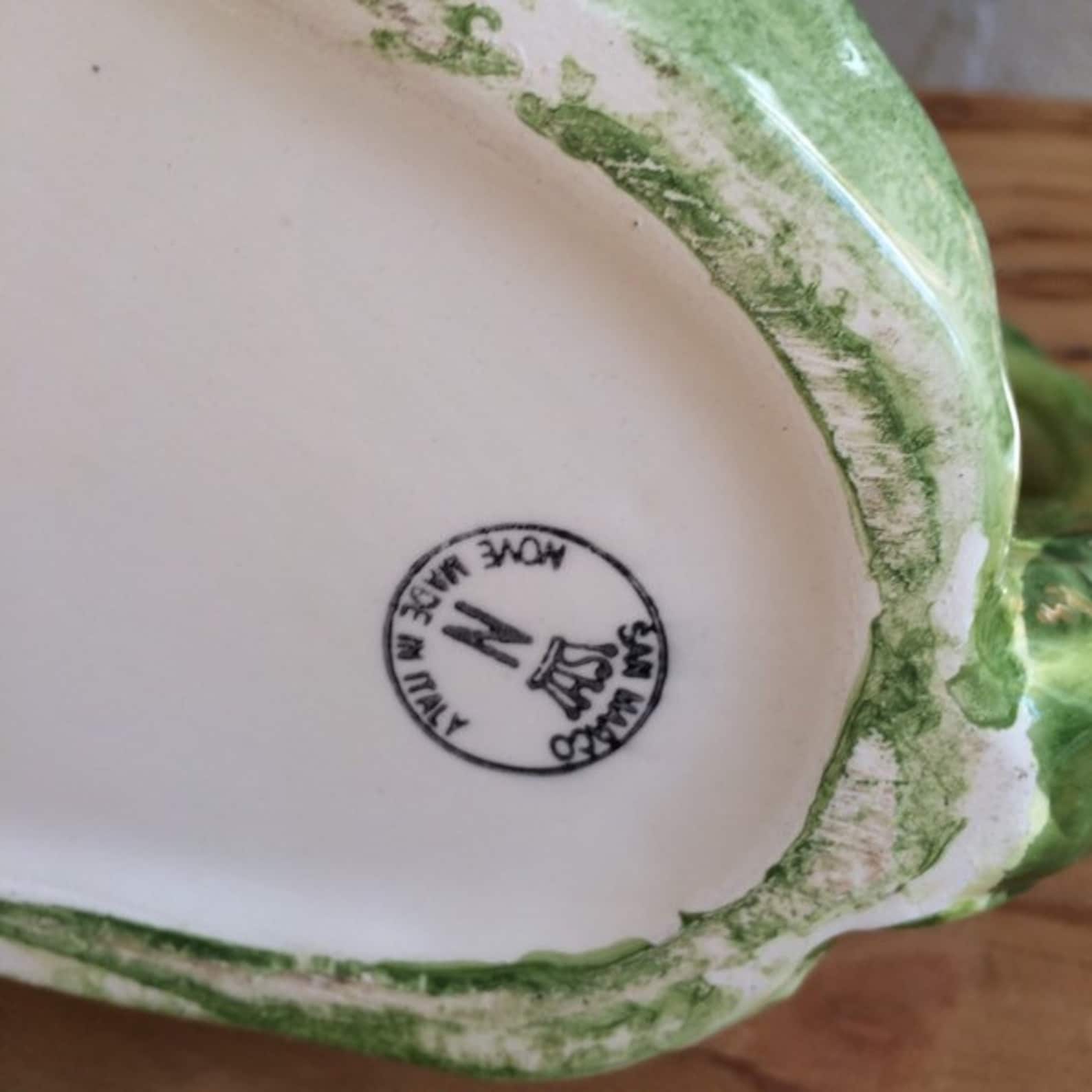 Majolica Frog Pitcher Vintage Italian Pottery San Marco Italy | Etsy