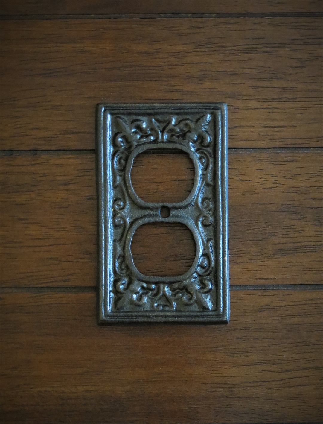 Decorative Electrical Outlet Plate / Oil Rubbed Bronze or Pick Color ...