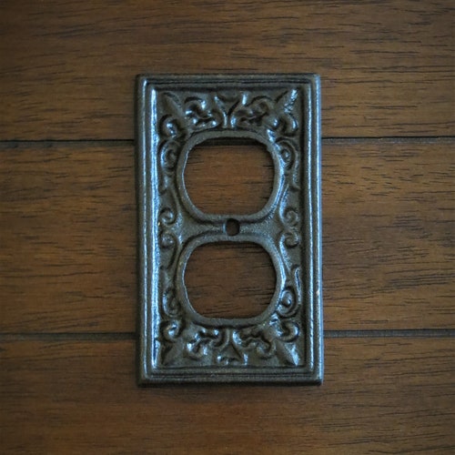 Creamy White Decorative Electrical Outlet Plate / or Pick Your - Etsy