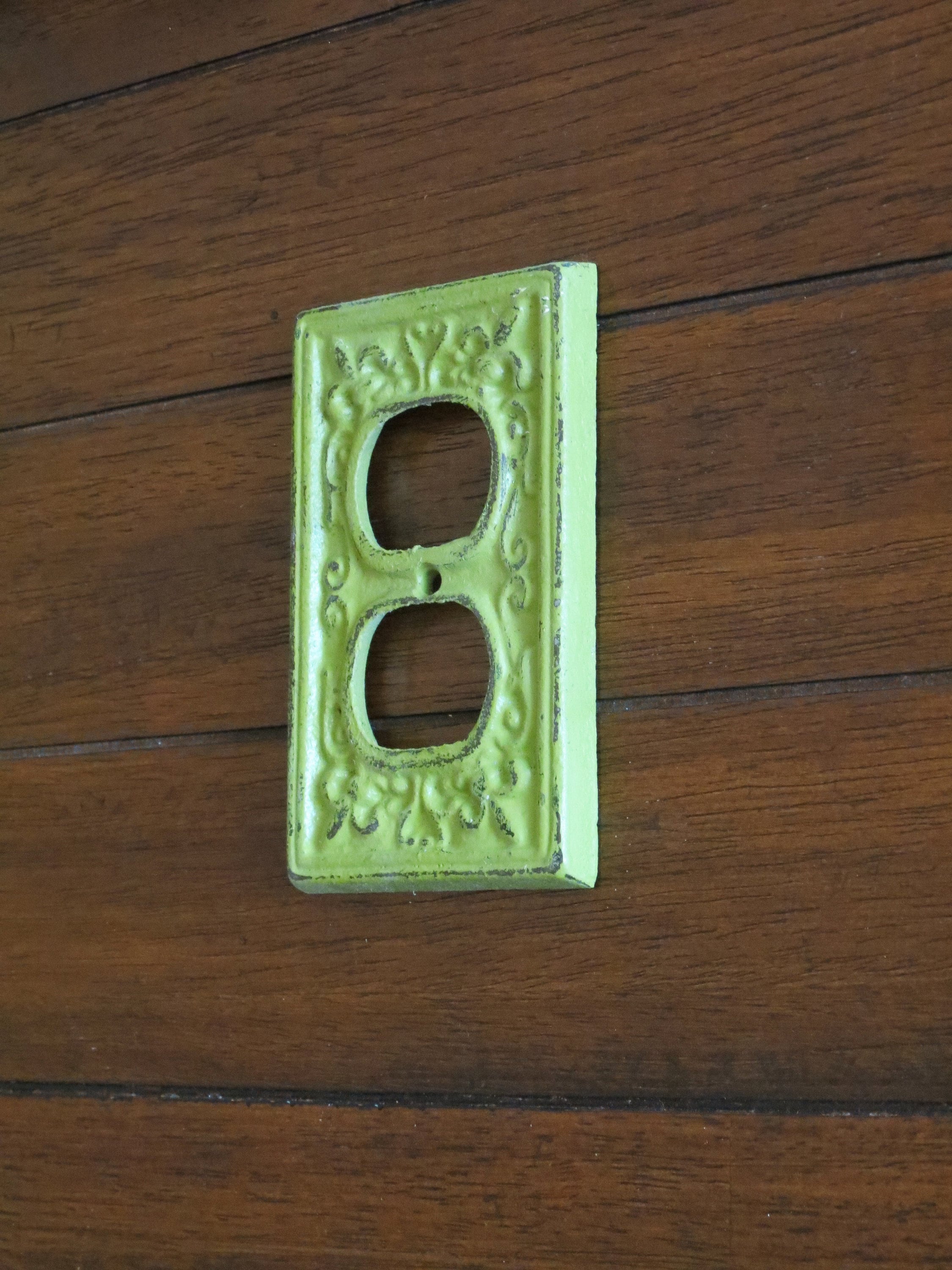 Electrical Outlet Plate / Plug-in Cover / Fleur de Lis / Metal | Etsy