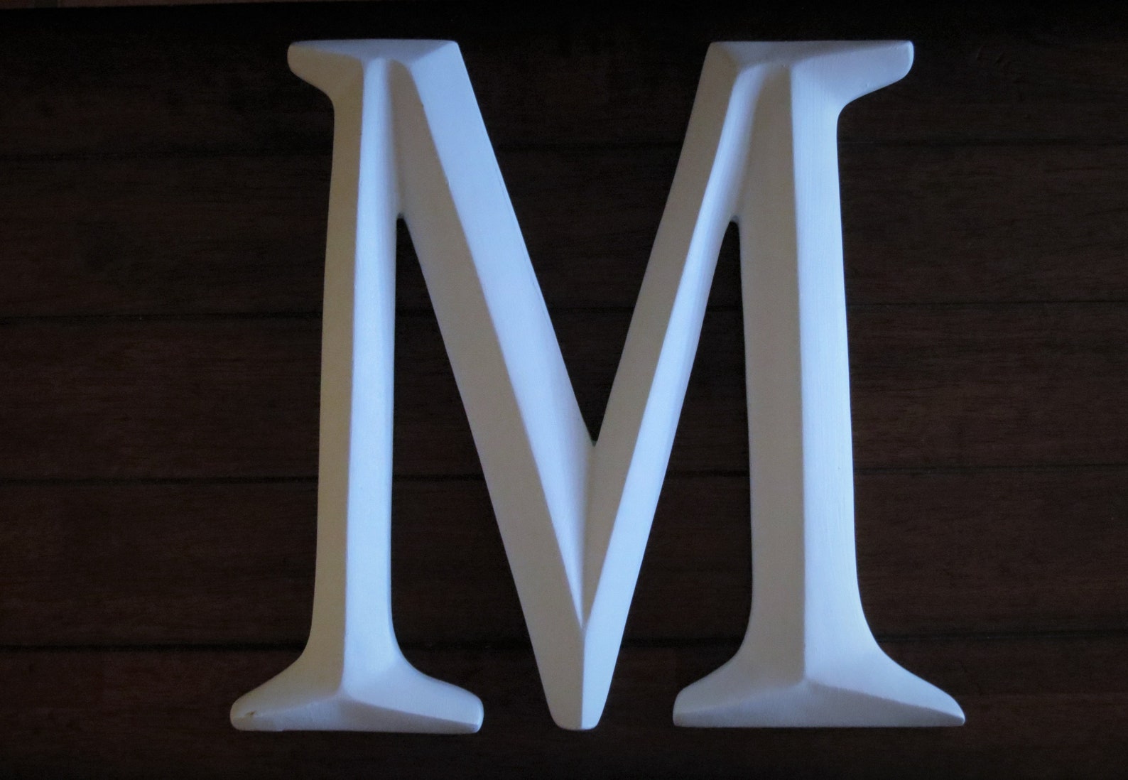 Letter M / Nursery Wall Decor/ Pick Your Own Letter and Color/ - Etsy