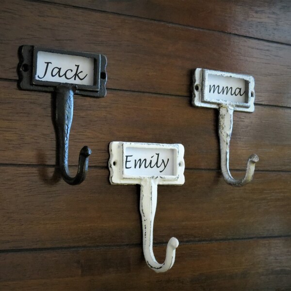 Personalized Wall Hook - Etsy