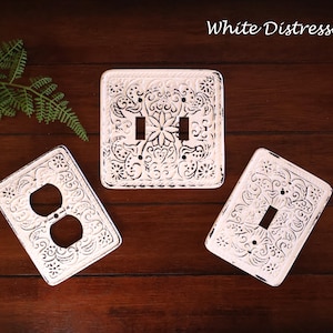 Single and Double Toggle Light Switch Covers, Plug In, Electric Covers ...