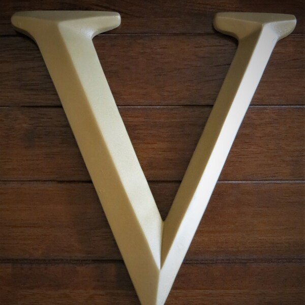 Gold Letter Wall Decor - Etsy