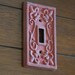 Cast Iron Fleur De Lis Light Switch Cover, Colonial Red - Etsy