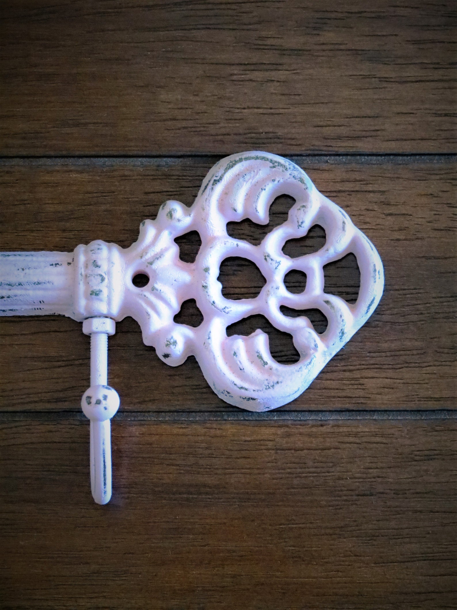 Pale Pink Key Holder / or Pick Your Color / Skeleton Key Rack | Etsy