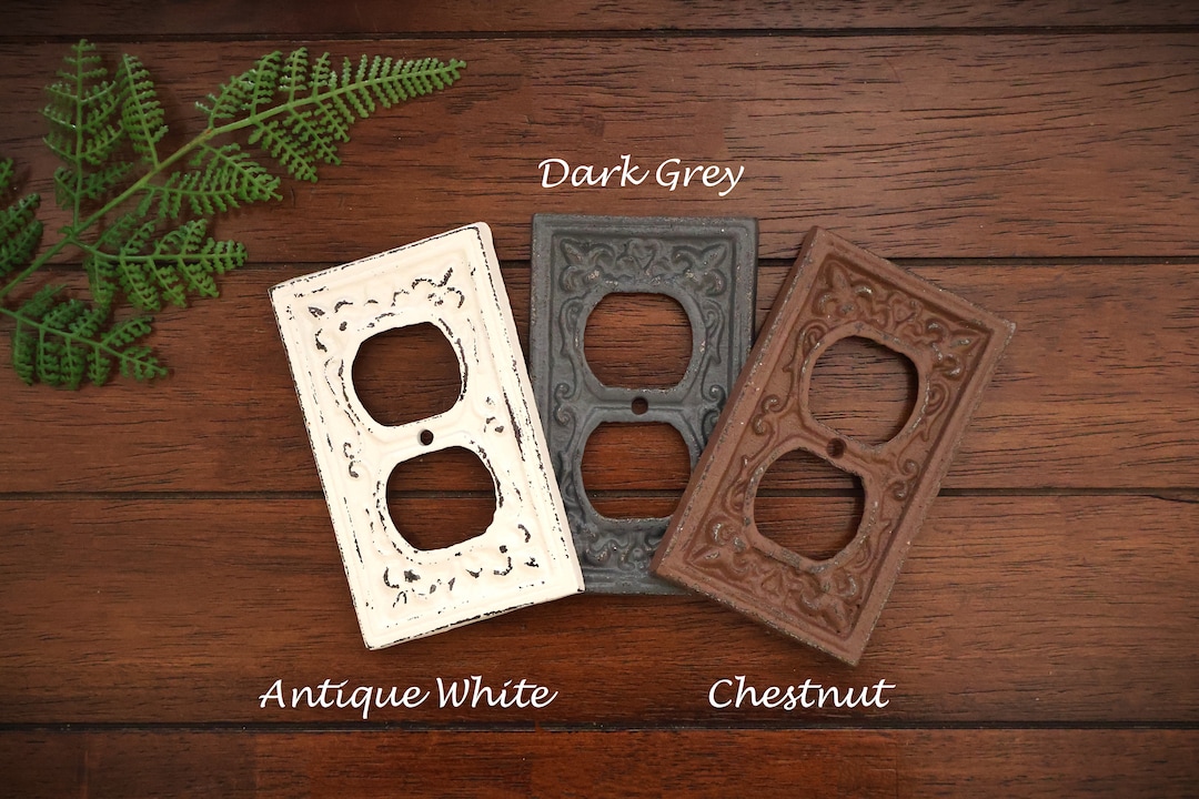 Decorative Electrical Outlet Plate / Pick From 40+ Colors / Plug in ...