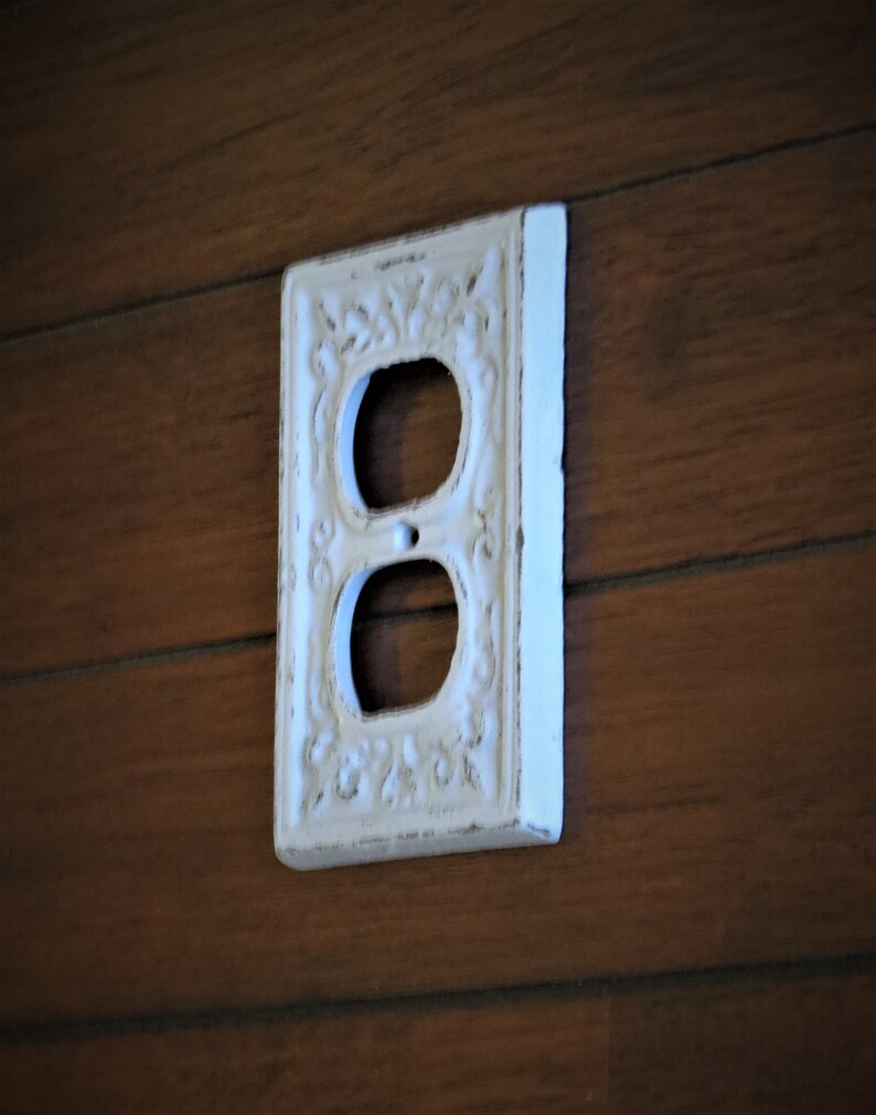 Pale Blue or Pick Color Decorative Electric Outlet Plate / Plug-in ...