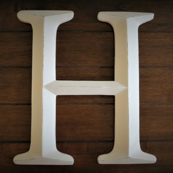 Metal Letter H - Etsy